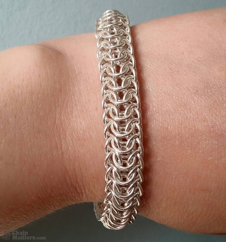 Persian Dragonscale bracelet | Chainmaillers.com Persian Dragonscale bracelet | Chainmaillers.com